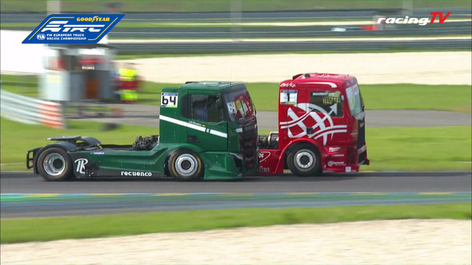 Runde 2 Truck Europameisterschaft ETRC 2023 auf dem Slovakiaring - racingTV