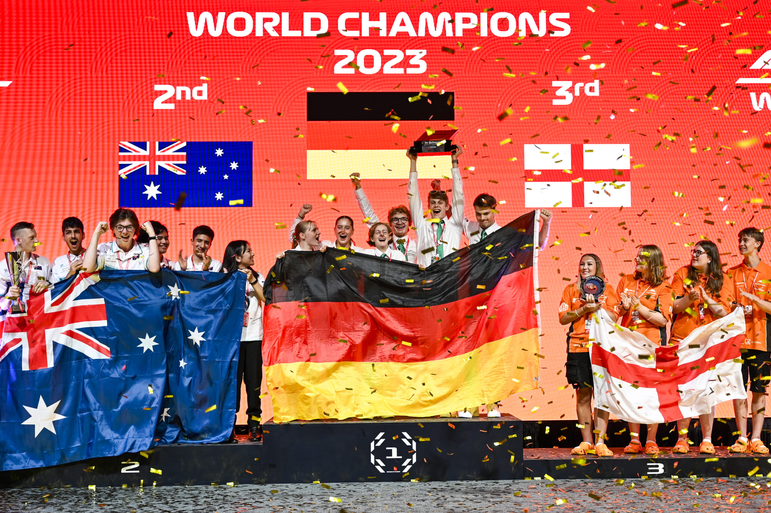 F1 in Schools World Finals 2023 Singapur and the winner is Recoil ...